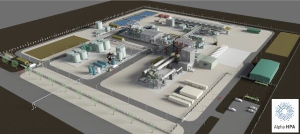 Alpha HPA will build a new alumina industrial plant in Gladstone