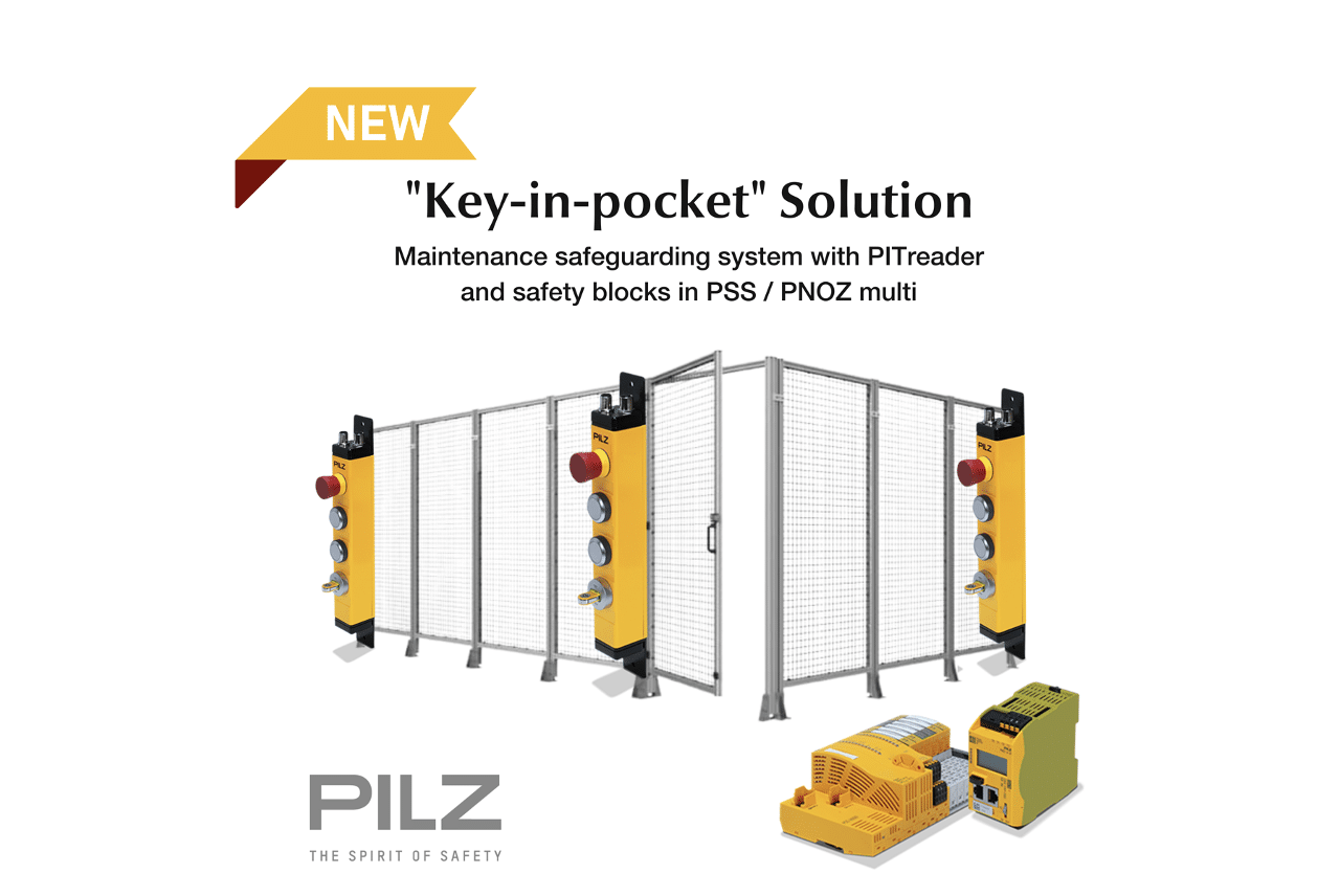 Safe and secure plant maintenance with Pilz