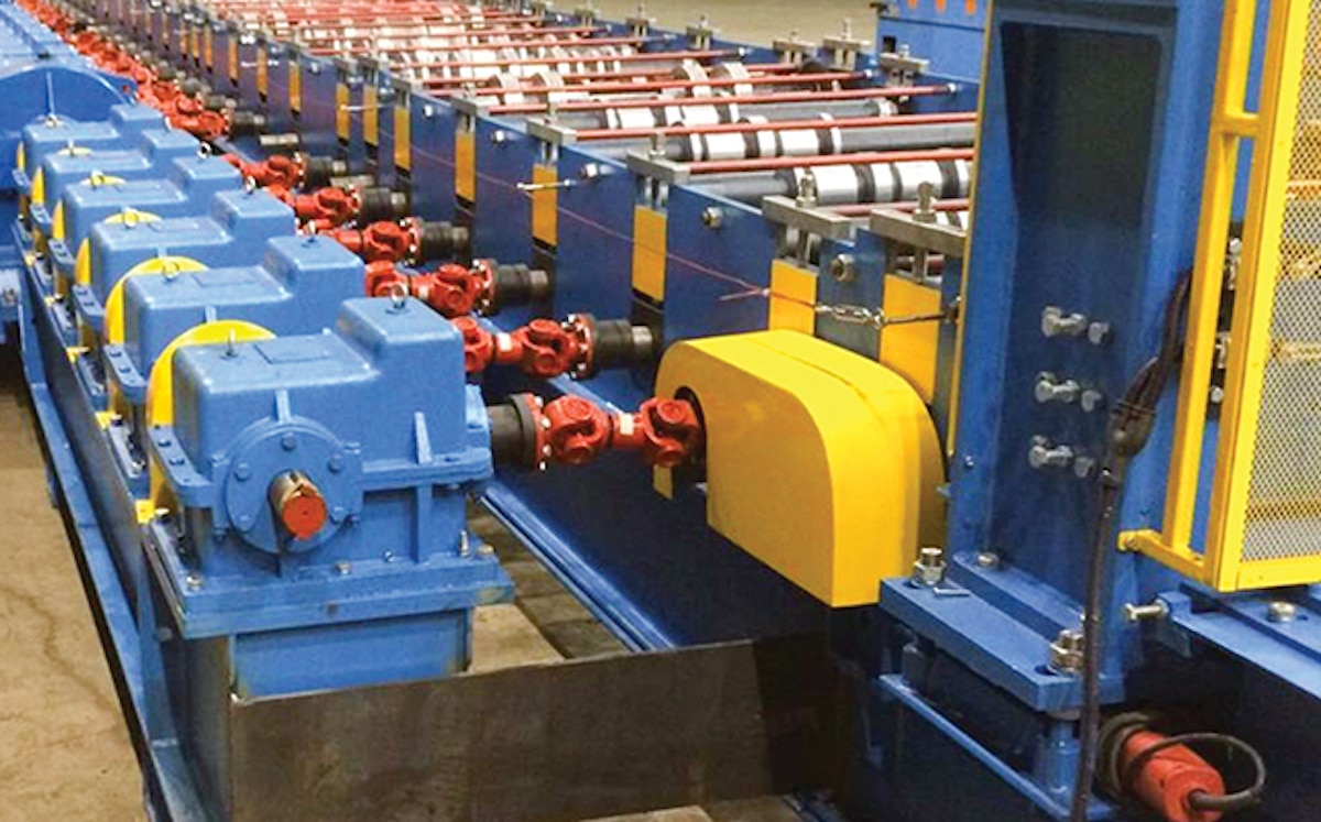 Hardy Spicer drive shaft solutions for roll forming steel ...