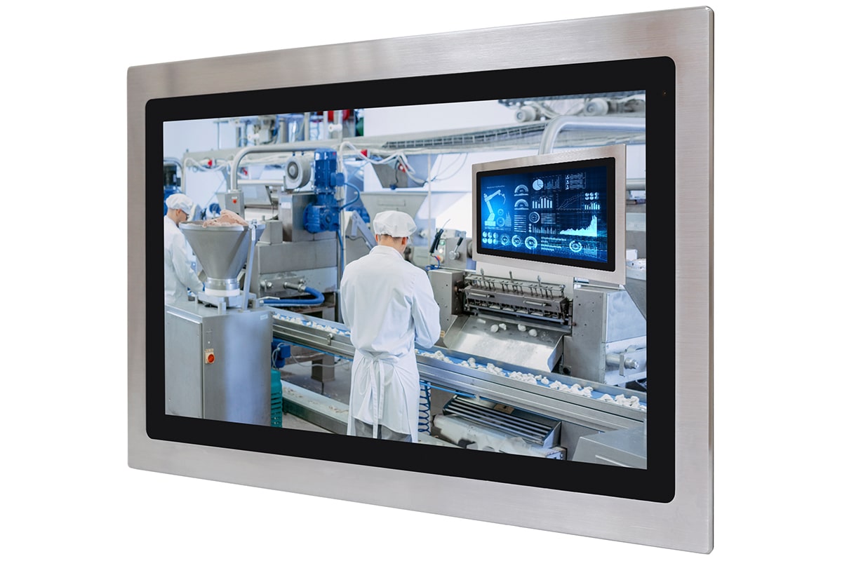 FABS-9B Series: Food Safe Stainless-Steel Fanless Industrial Panel PCs ...