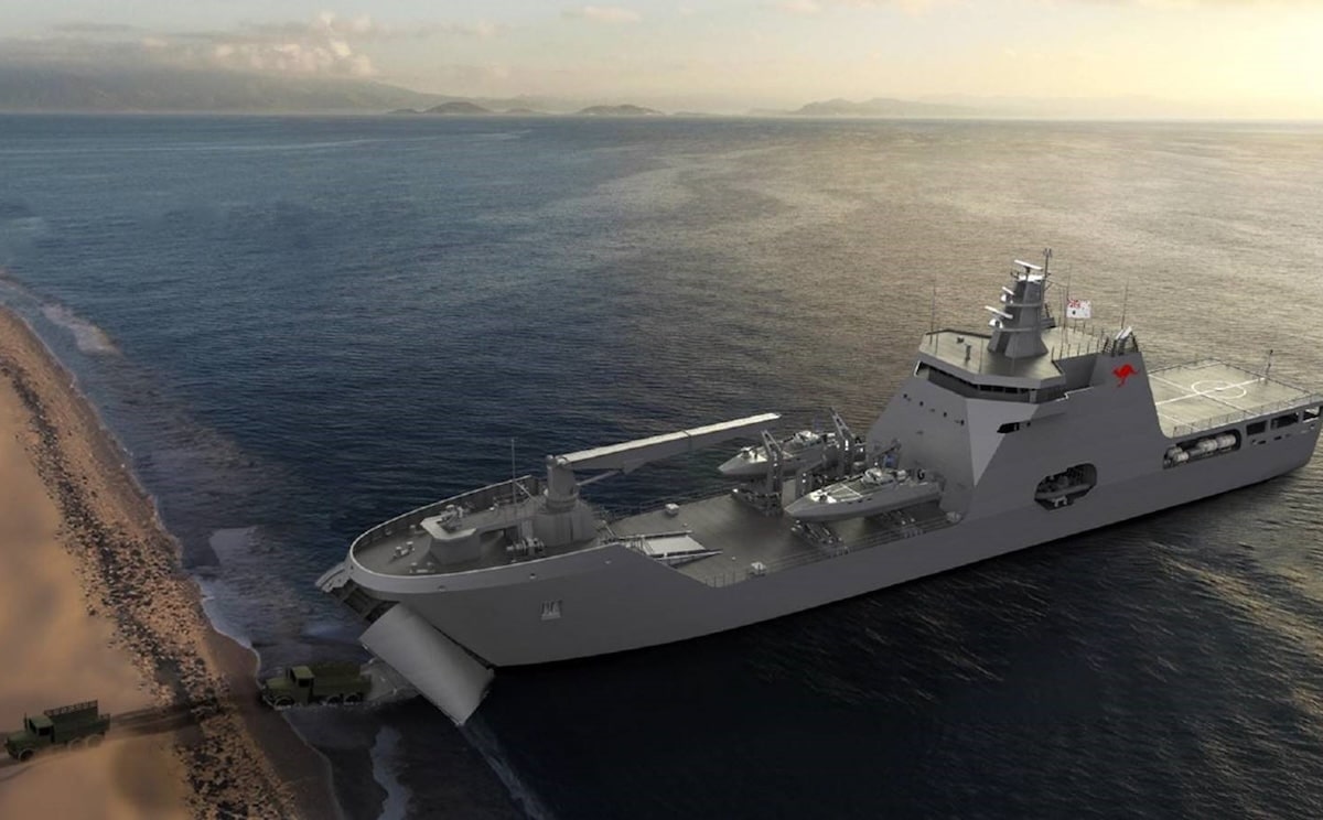 Milestone in the build of Australian Landing Craft Heavy fleet ...