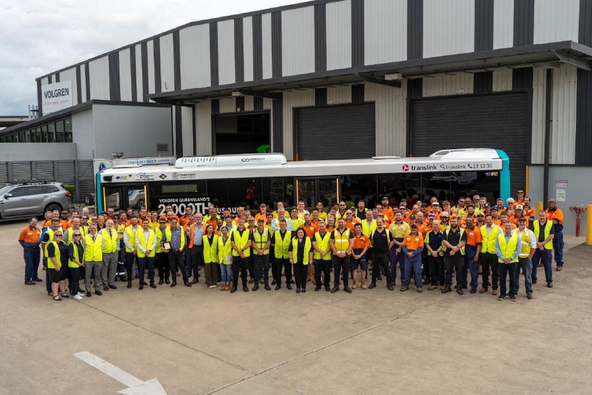 Volgren QLD manufactures 2000th bus - Manufacturers' Monthly