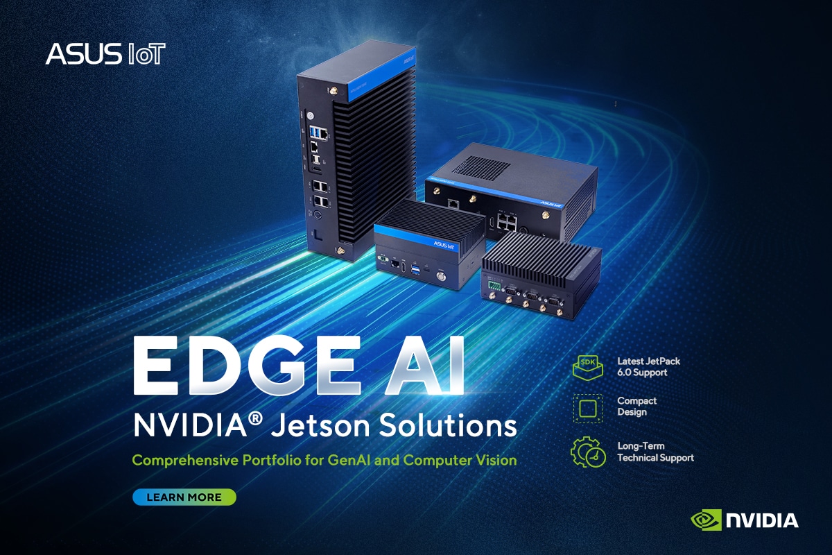 AI at the edge: ASUS IoT solutions for industrial applications ...